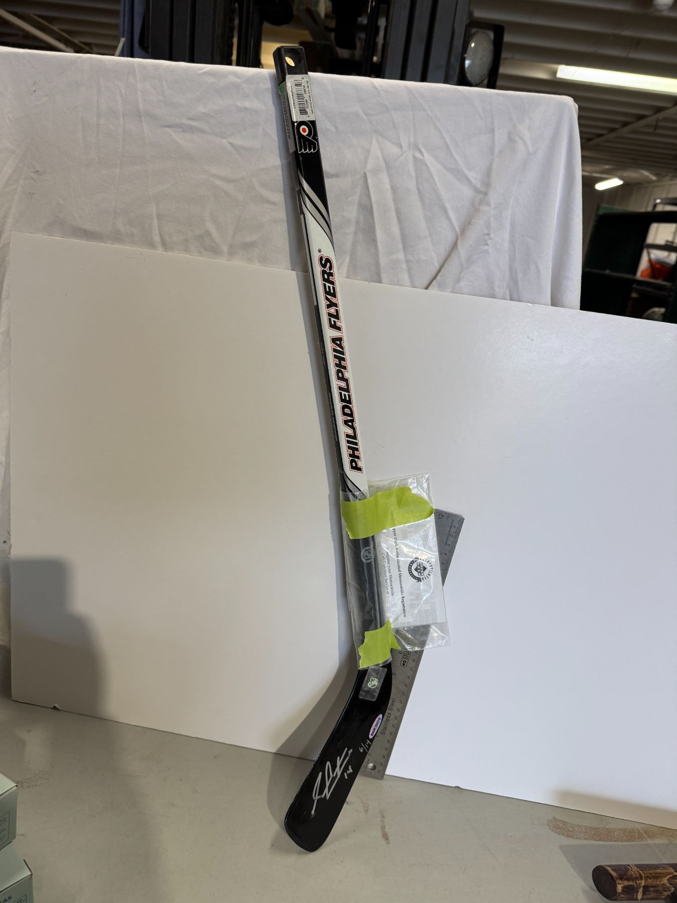 Philadelphia upper deck authenticated memorabilia