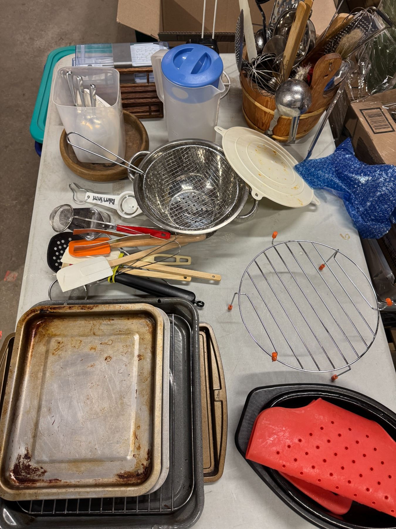 Kitchen, utensils, and other kitchen items