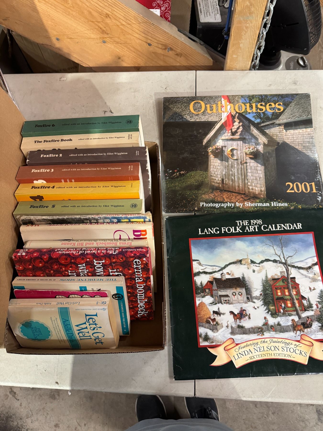 Calendars and books