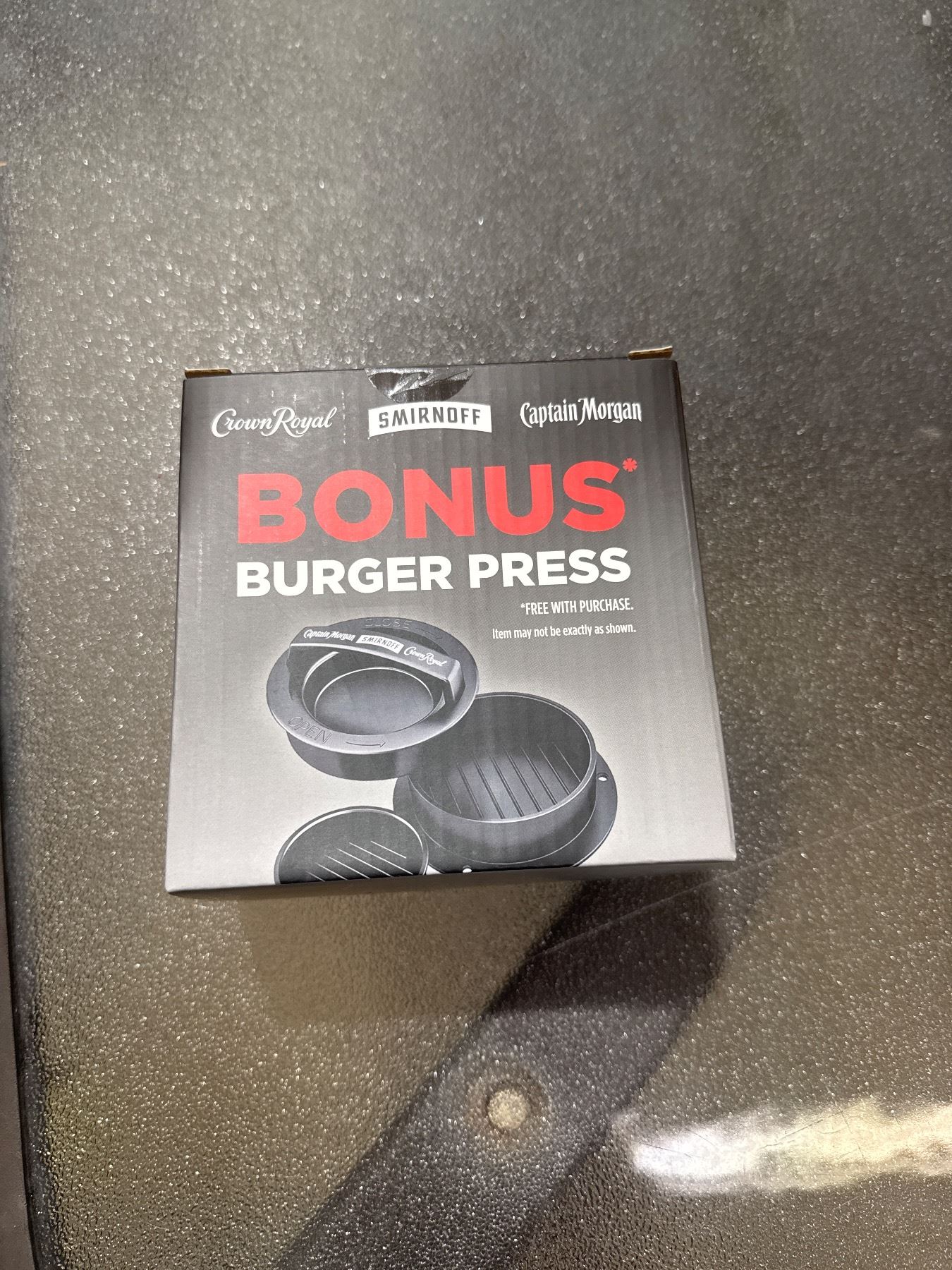 Burger press