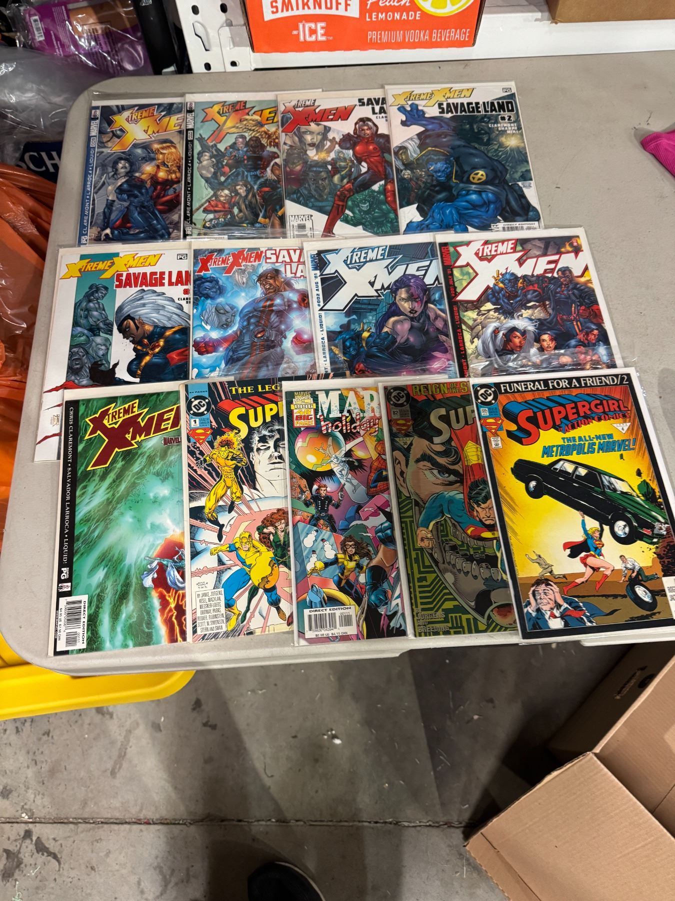 Extreme X-Men comics and other Supergirl, etc.