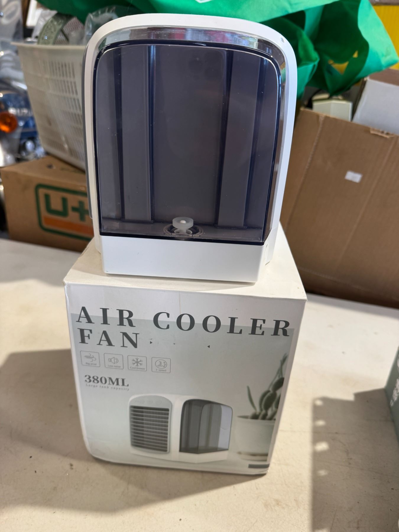2 air cooler fans
