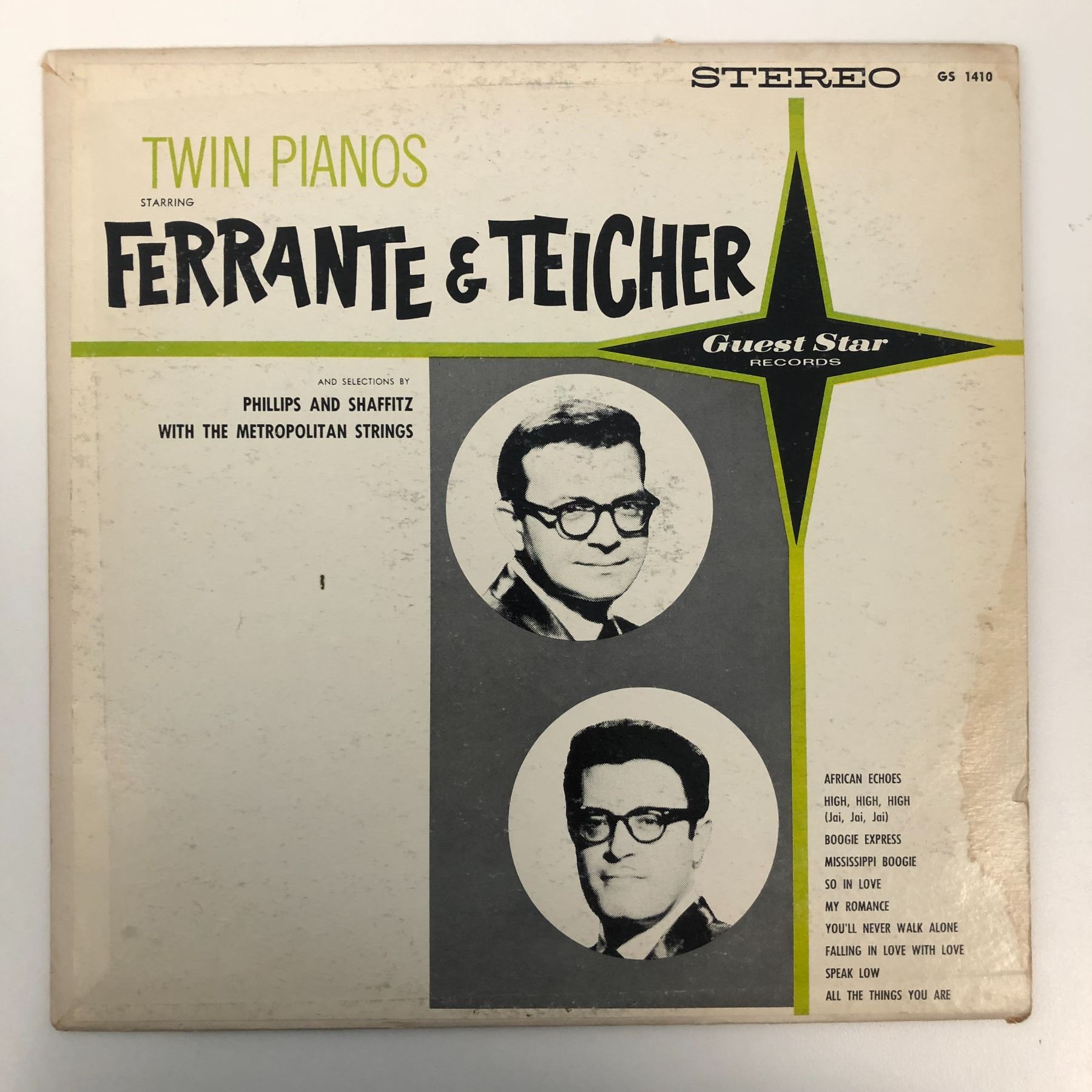 Ferrante and Teicher Twin Pianos Album