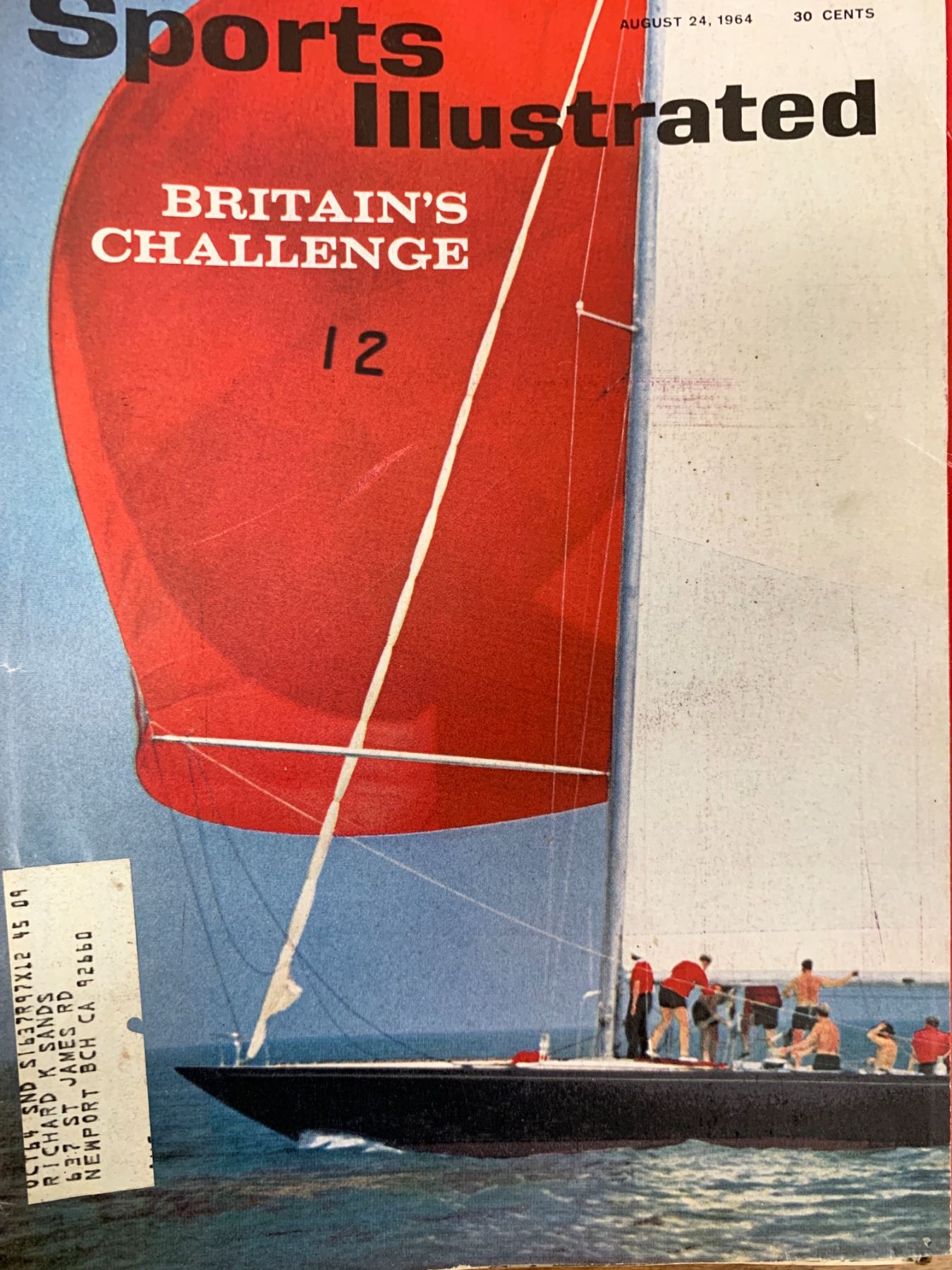 Sports Illustrated Magazine 1964 Britain's Challenge Issue