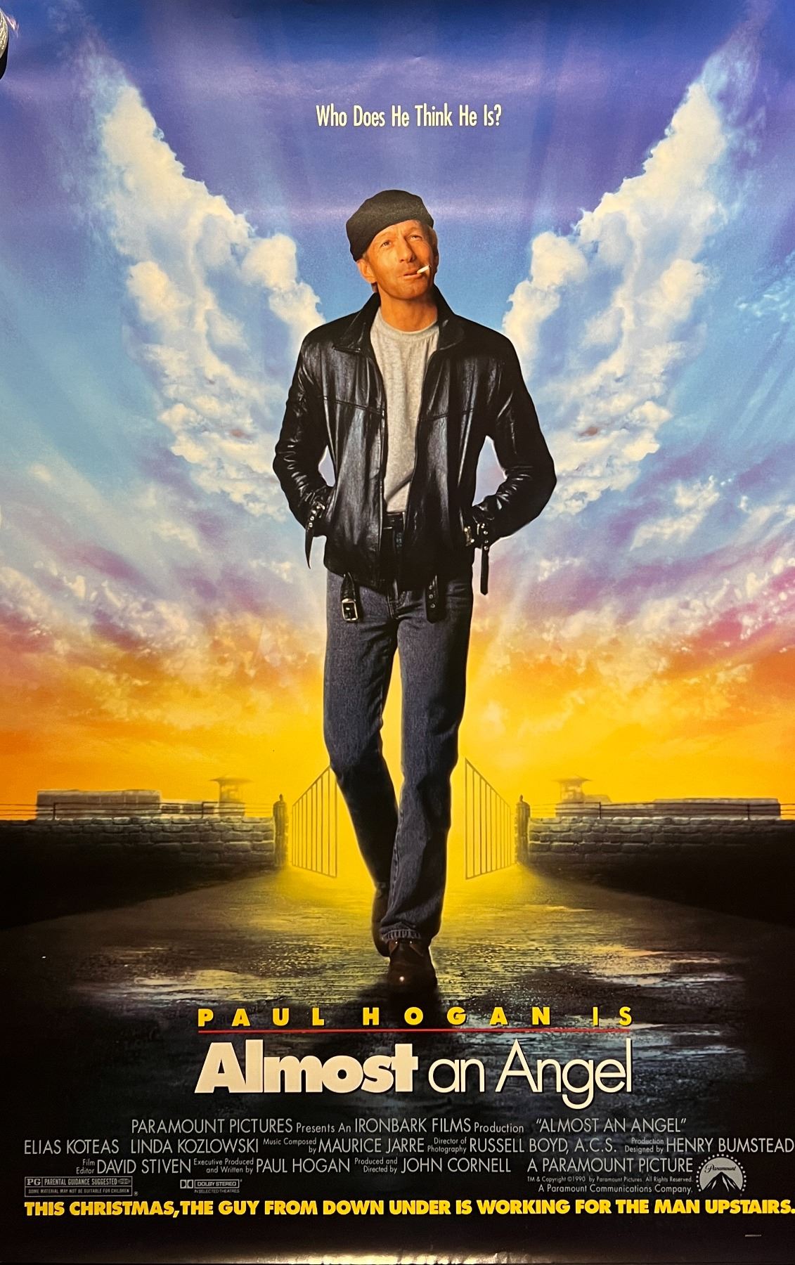 Almost an Angel 1990 original movie poster