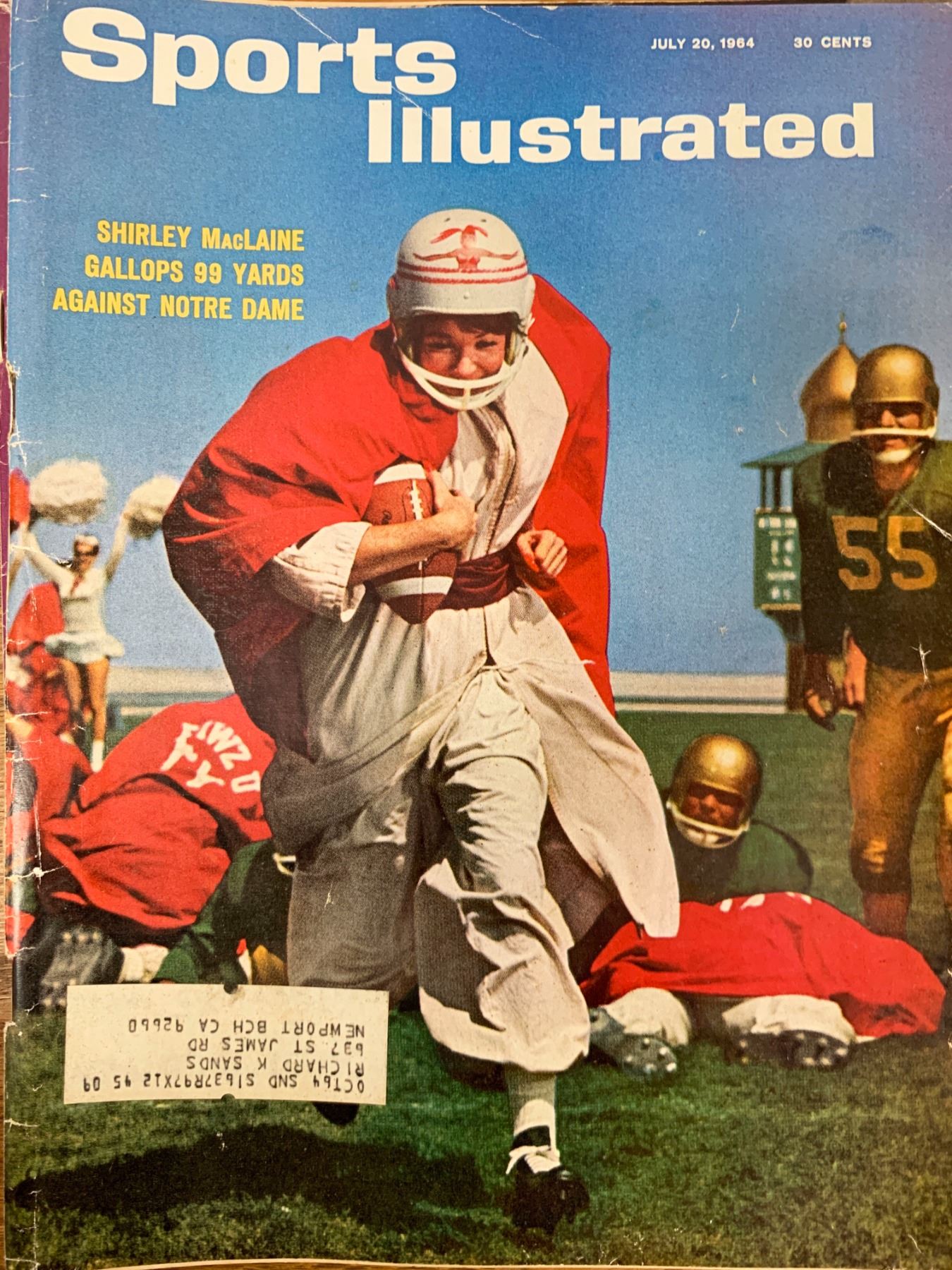 Sports Illustrated 1964 Jimmy Sidle Issue