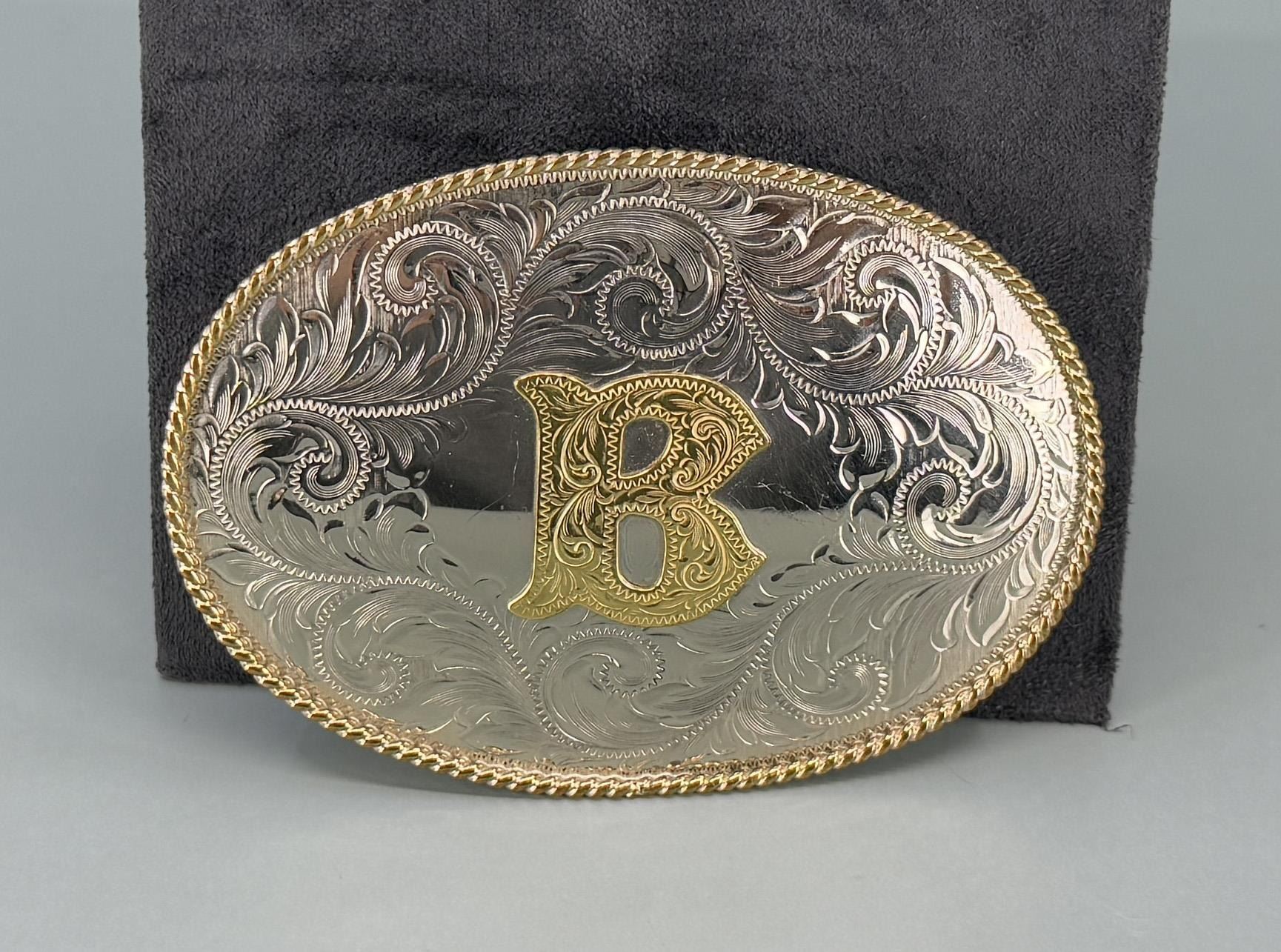 Montana Silversmiths Cowboy Belt Buckle