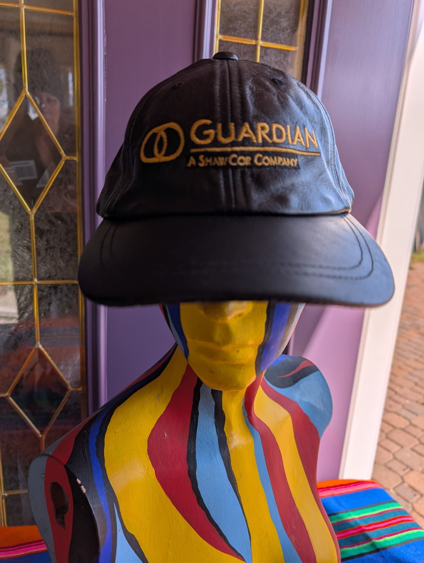 Vintage Leather Hat Guardian