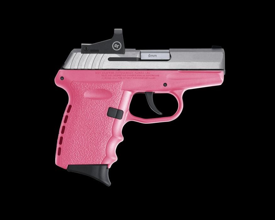 SCCY CPX-2 Pink/Silver RDS 9mm Pistol