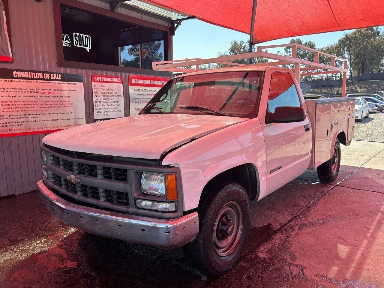 1996 CHEVROLET REGULAR CAB