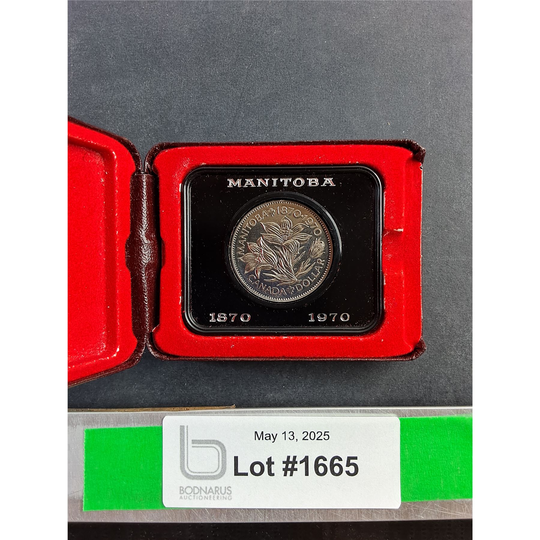 1870 - 1970 Canadian 50 Cents Manitoba Centennial Coin - Bodnarus Auctioneering