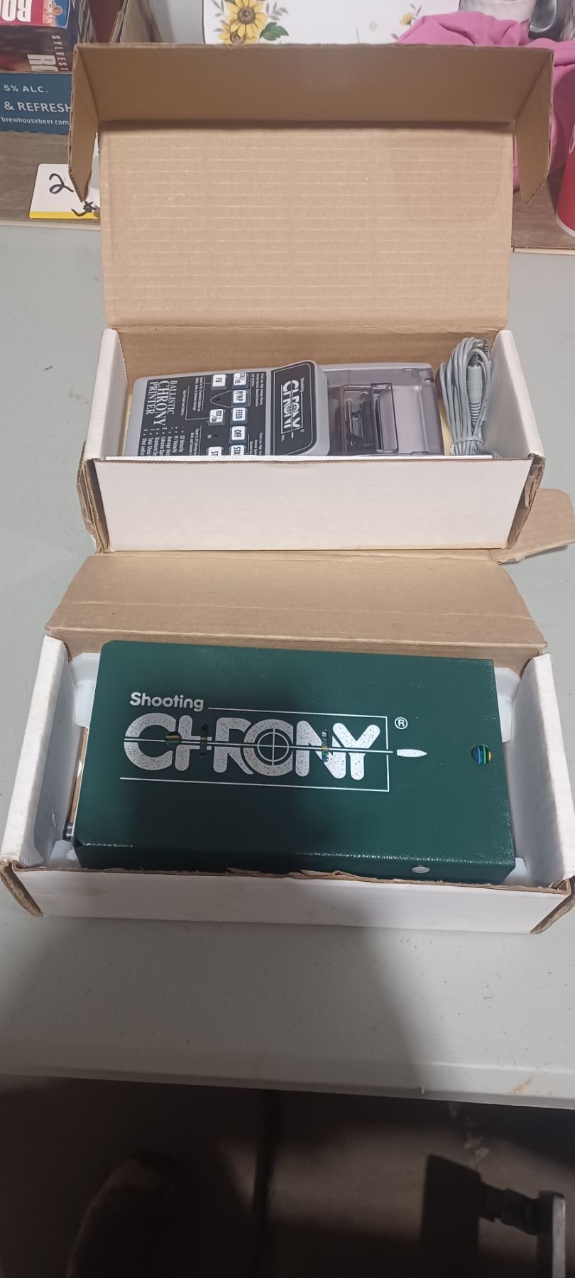 CHRONY ELECTRONIC CHRONOGRAPH AND PRINTER