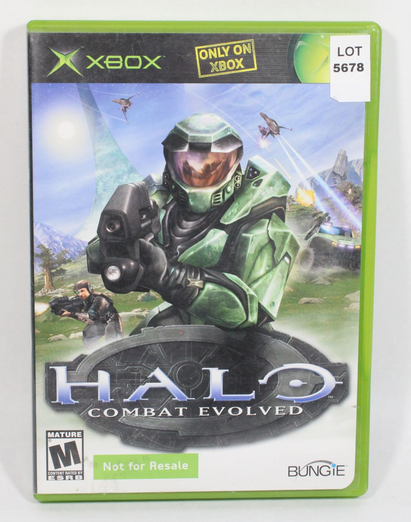 XBOX HALO COMBAT EVOLVED GAME