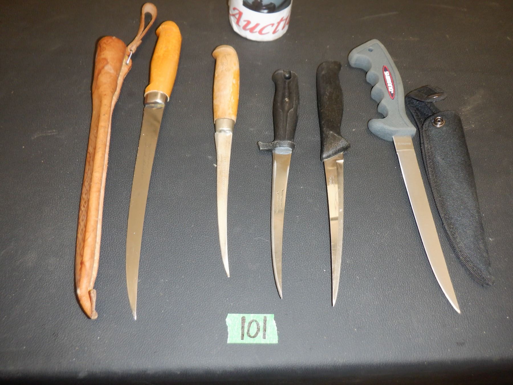 5 fillet knifes