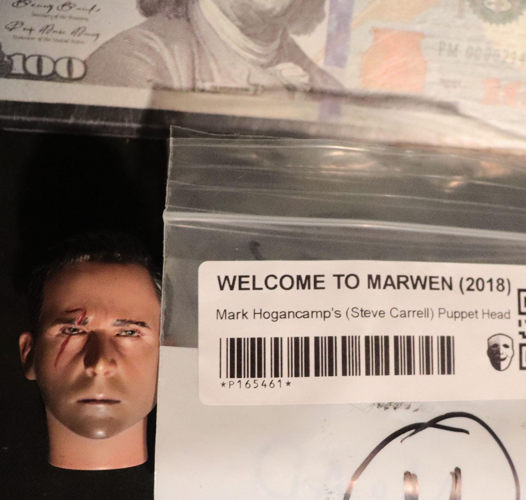 WELCOME TO MARWEN MARK HOGANCAMP [STEVE CARRELL] PUPPET HEAD