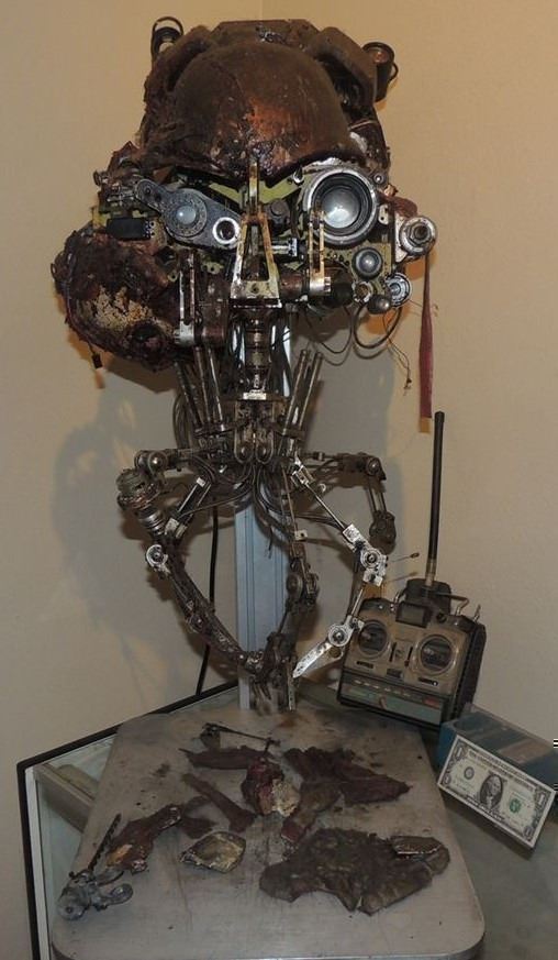 VIRUS ALIEN GOLIATH SCREEN MATCHED HERO ANIMATRONIC HEAD PUPPET LIGHTS ...