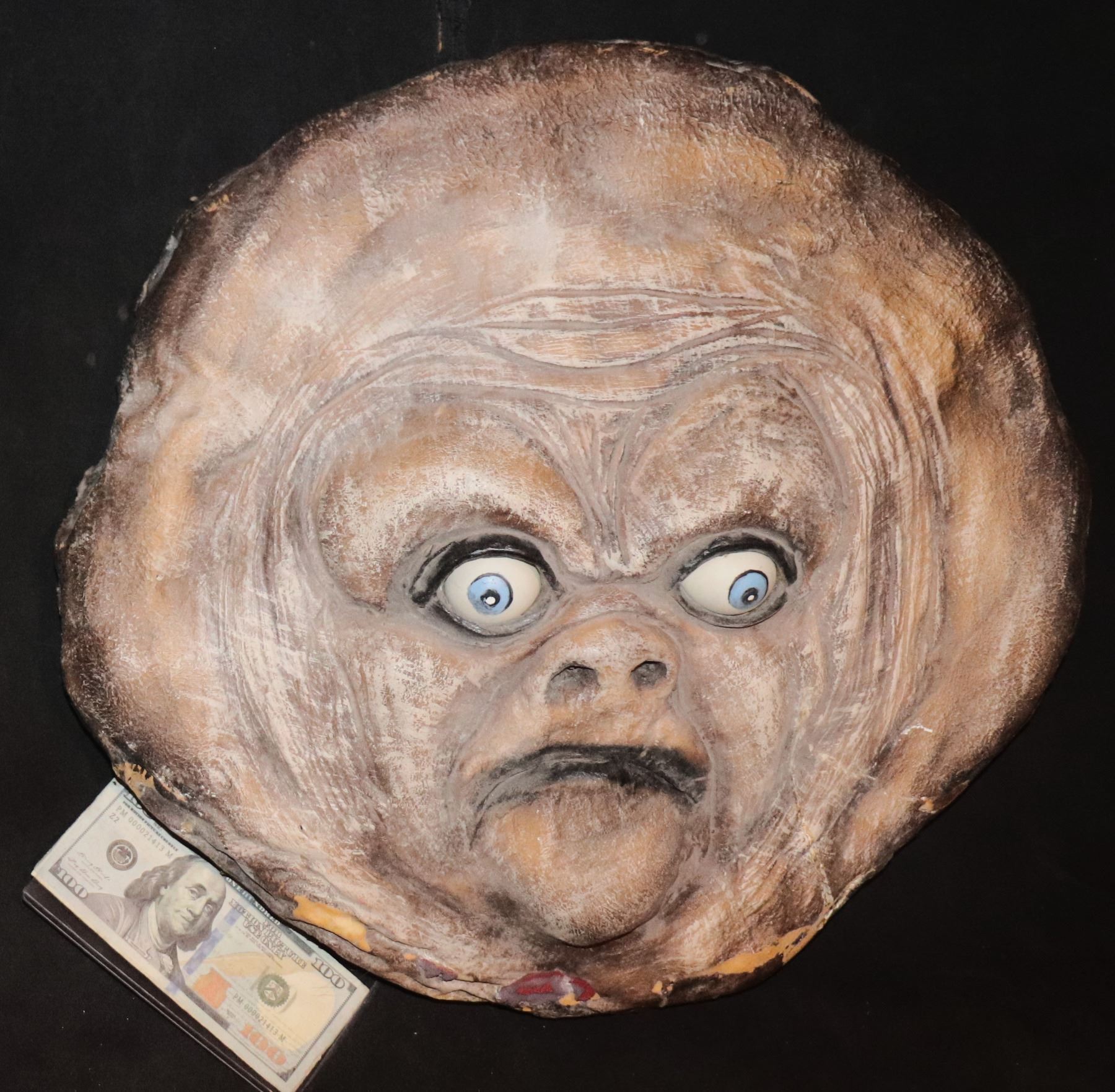 GINGERDEAD MAN VS EVIL BONG SCREEN USED LARGE CLOSE UP FACE