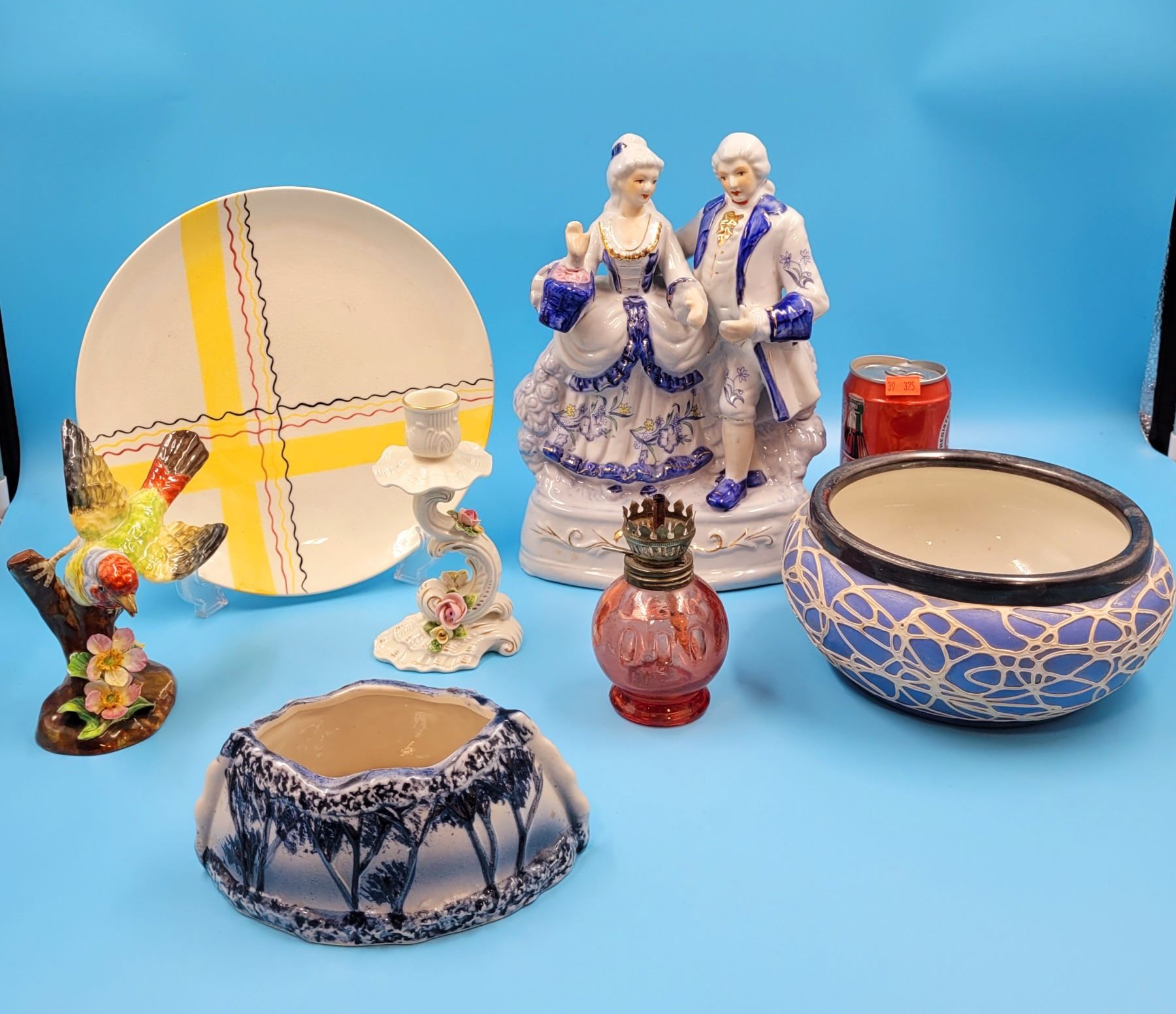 Assorted China & Pottery Lot (Royal Victoria, Crown Staffordshire, etc.)