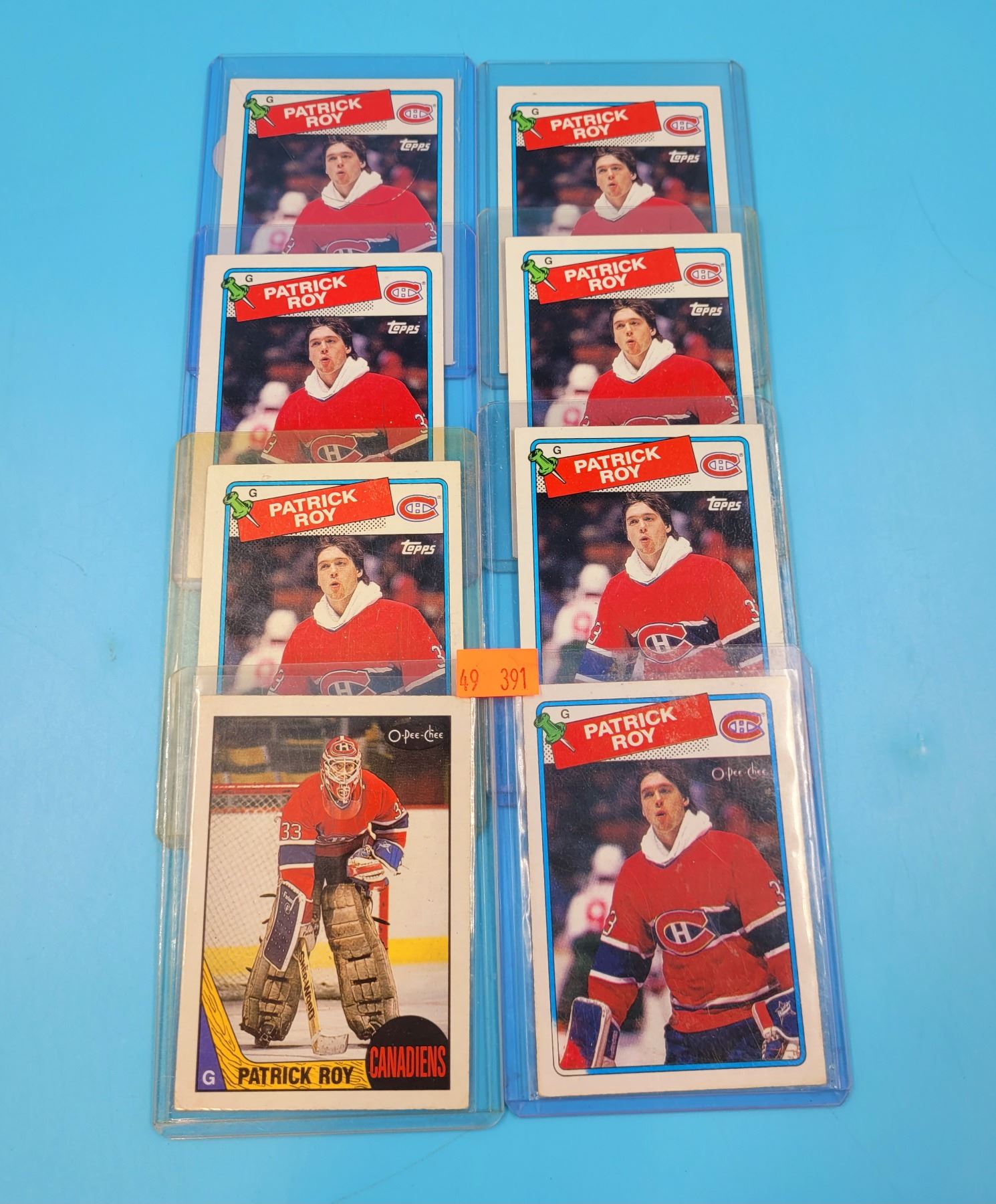 Lot Of VTG Patrick Roy Hockey Cards