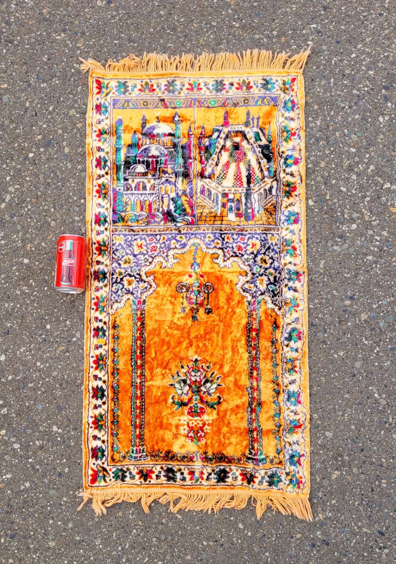 Silk Hand-Knotted Rug