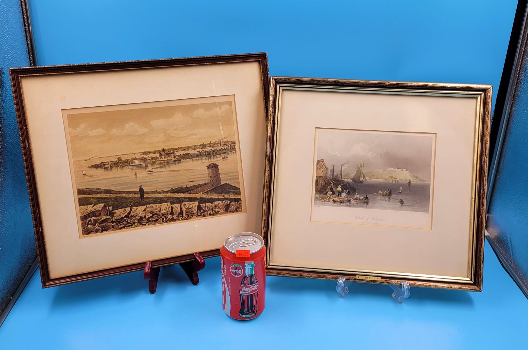 Framed Antique Lithographs