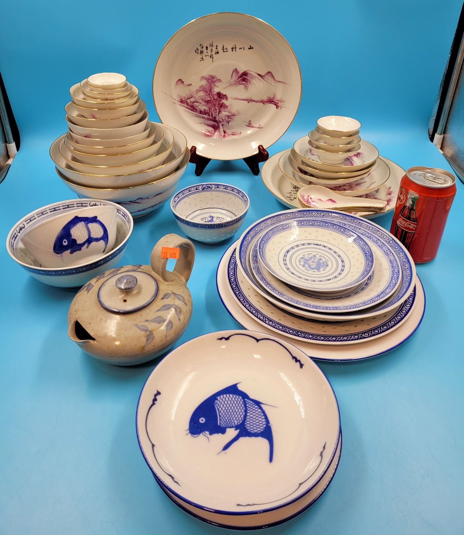 Assorted Asian Dishes