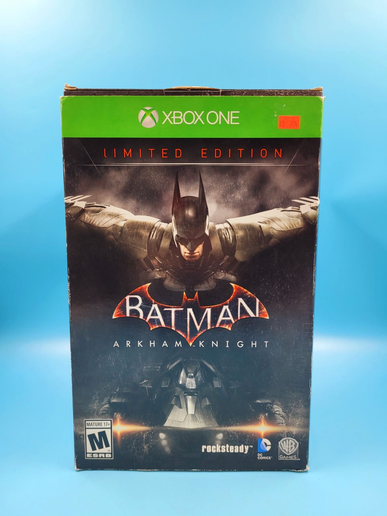 Limited Edition XBOX One Batman: Arkham Knight Game w/ Batman Figure