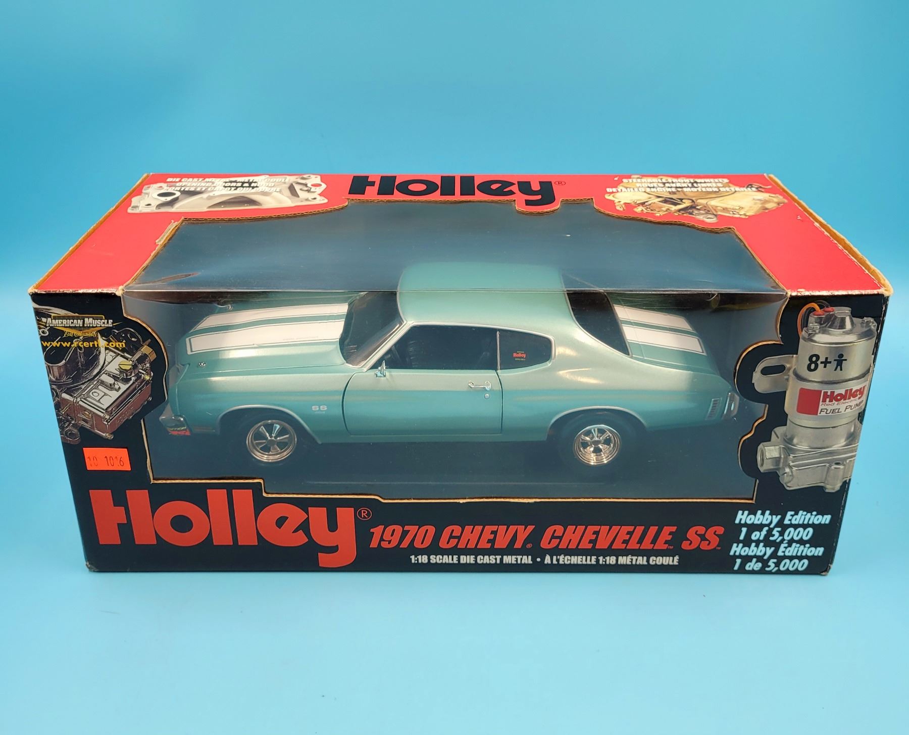 Holley 1:18 Scale Die Cast 1970 Chevy Chevelle SS Car
