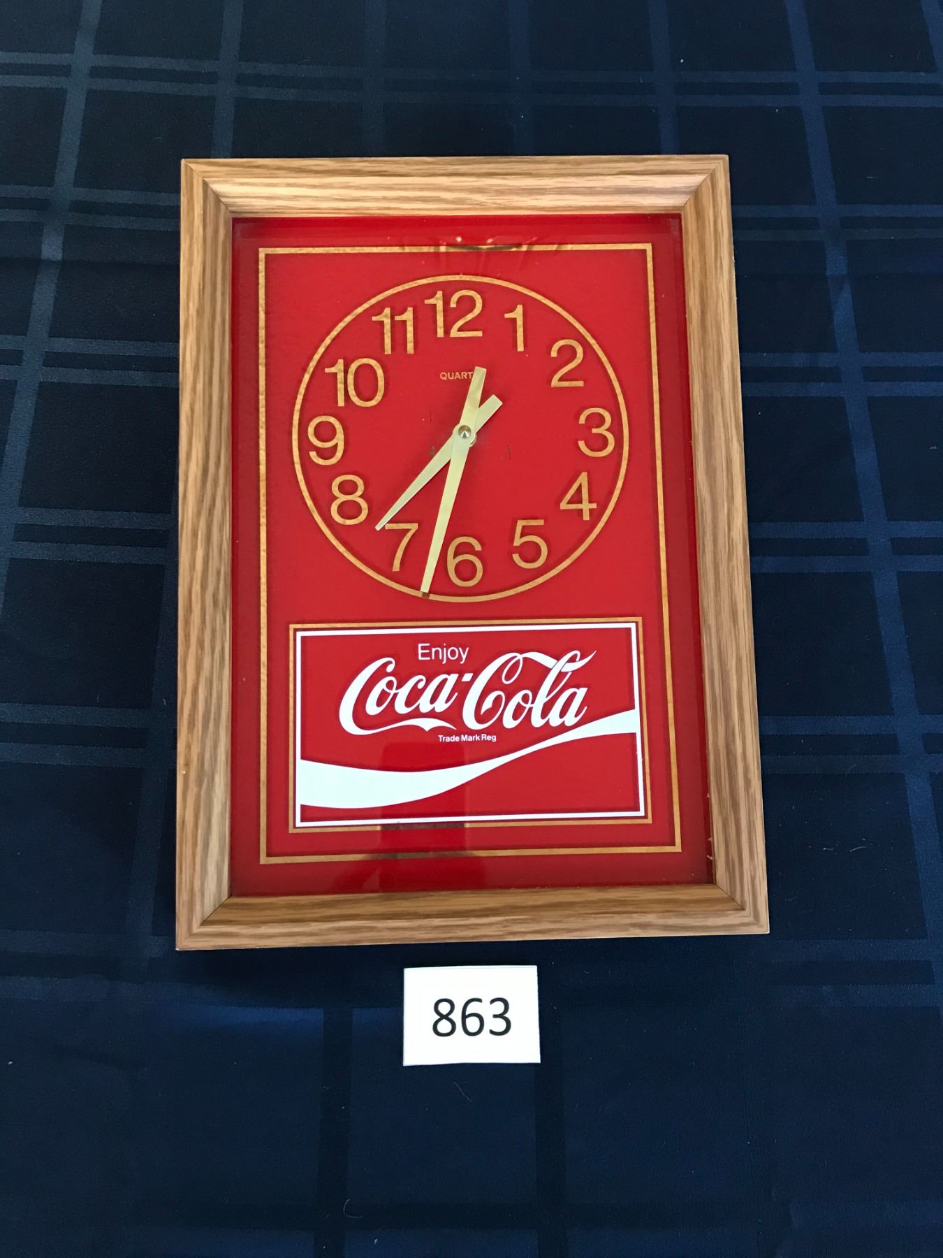 1970s Vintage Coca Cola Clock - Schmalz Auctions