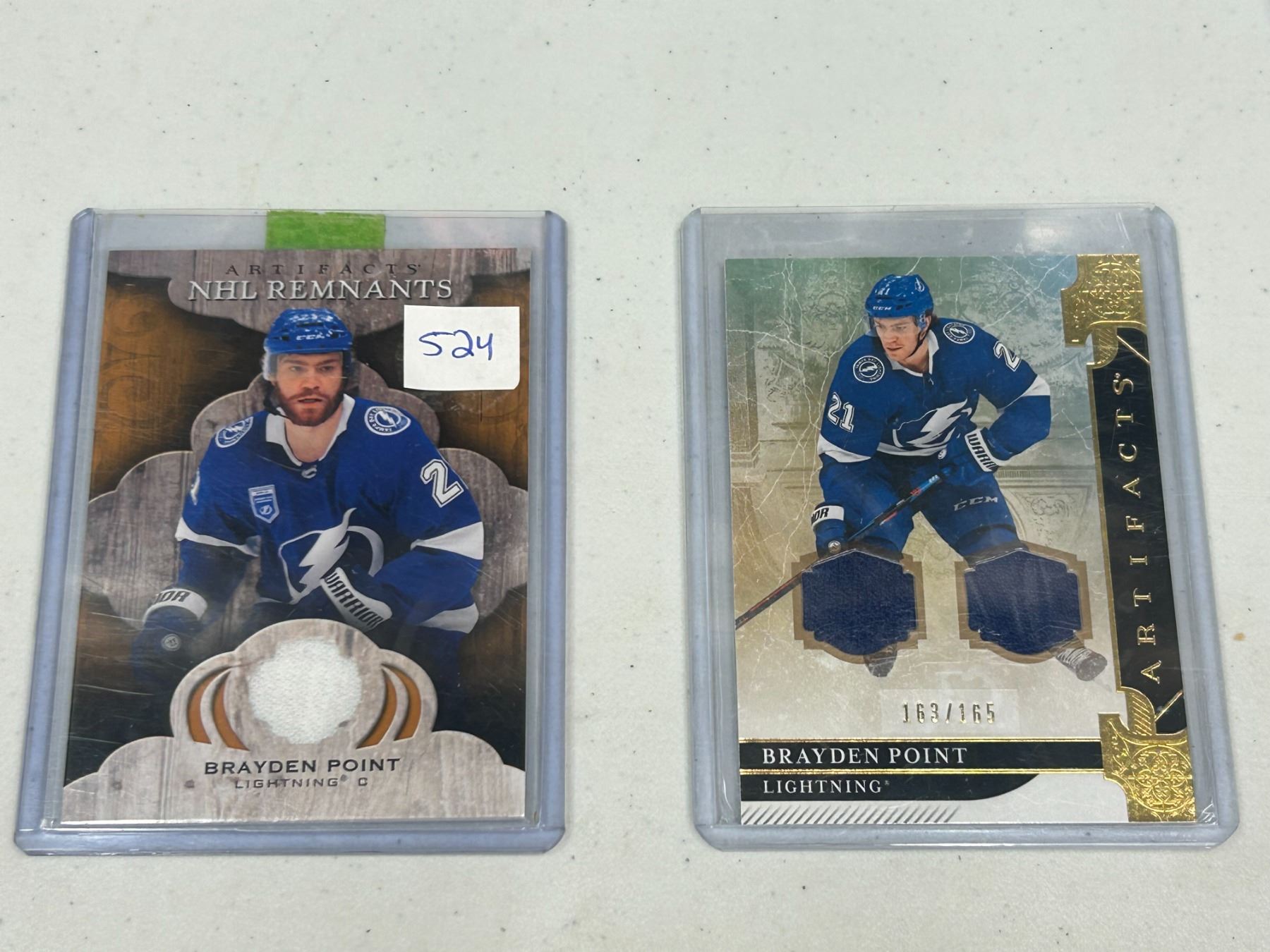 Brayden Point - Jersey Cards (2) - Schmalz Auctions
