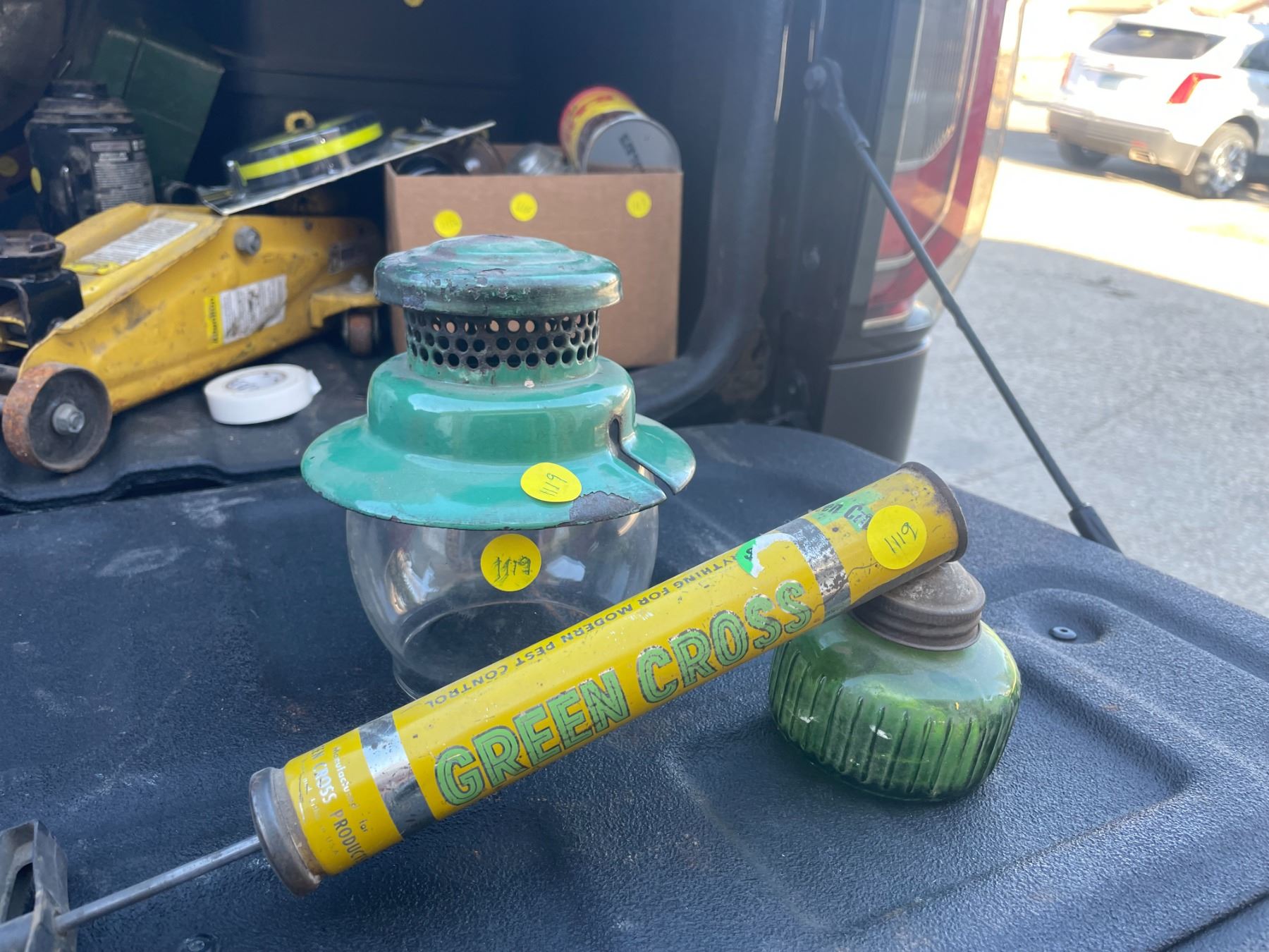 Green Gross Duster Chimney Mantle Parts, Caulk gun, AND ETC. - Schmalz ...