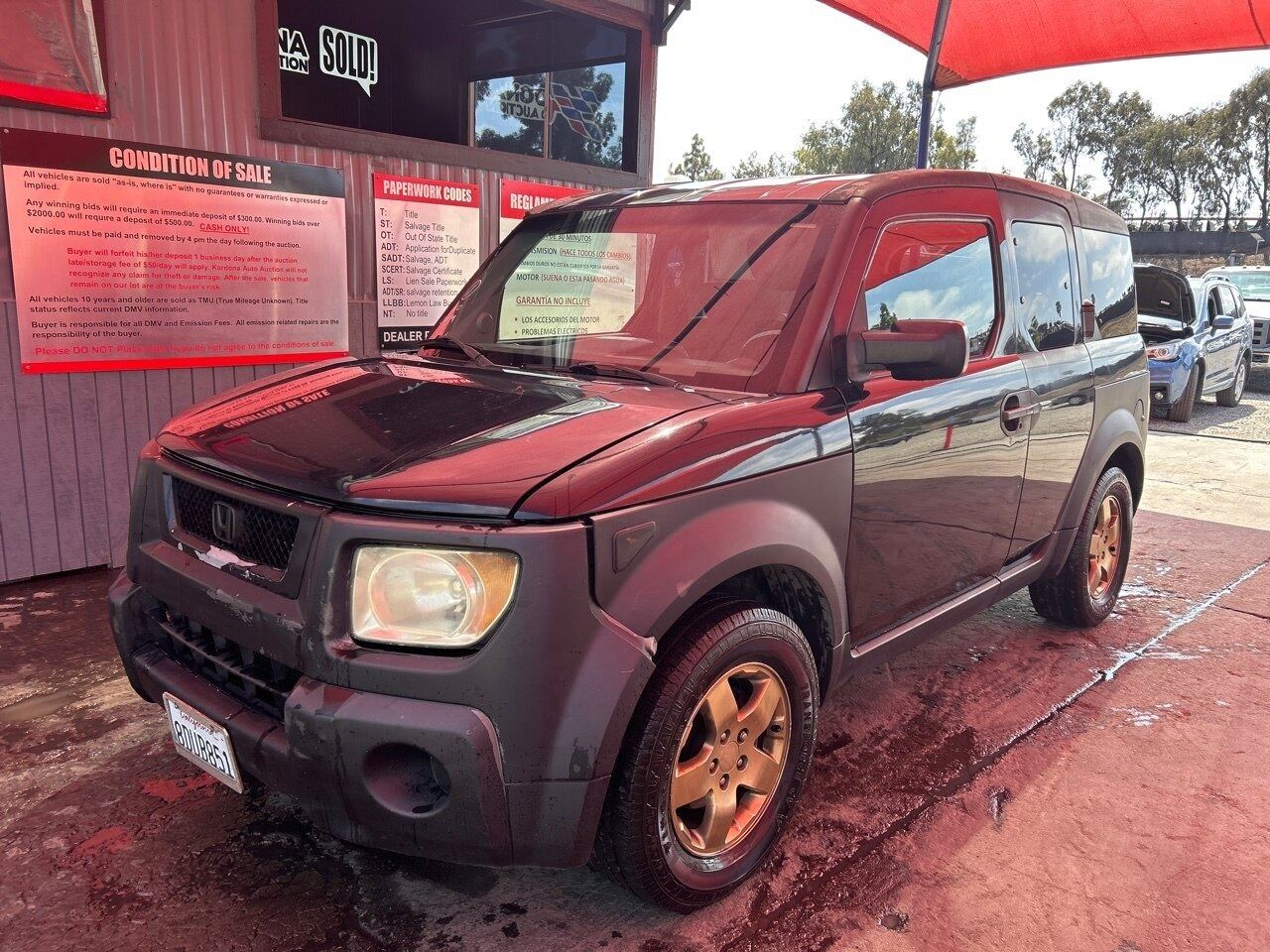 2004 HONDA ELEMENT