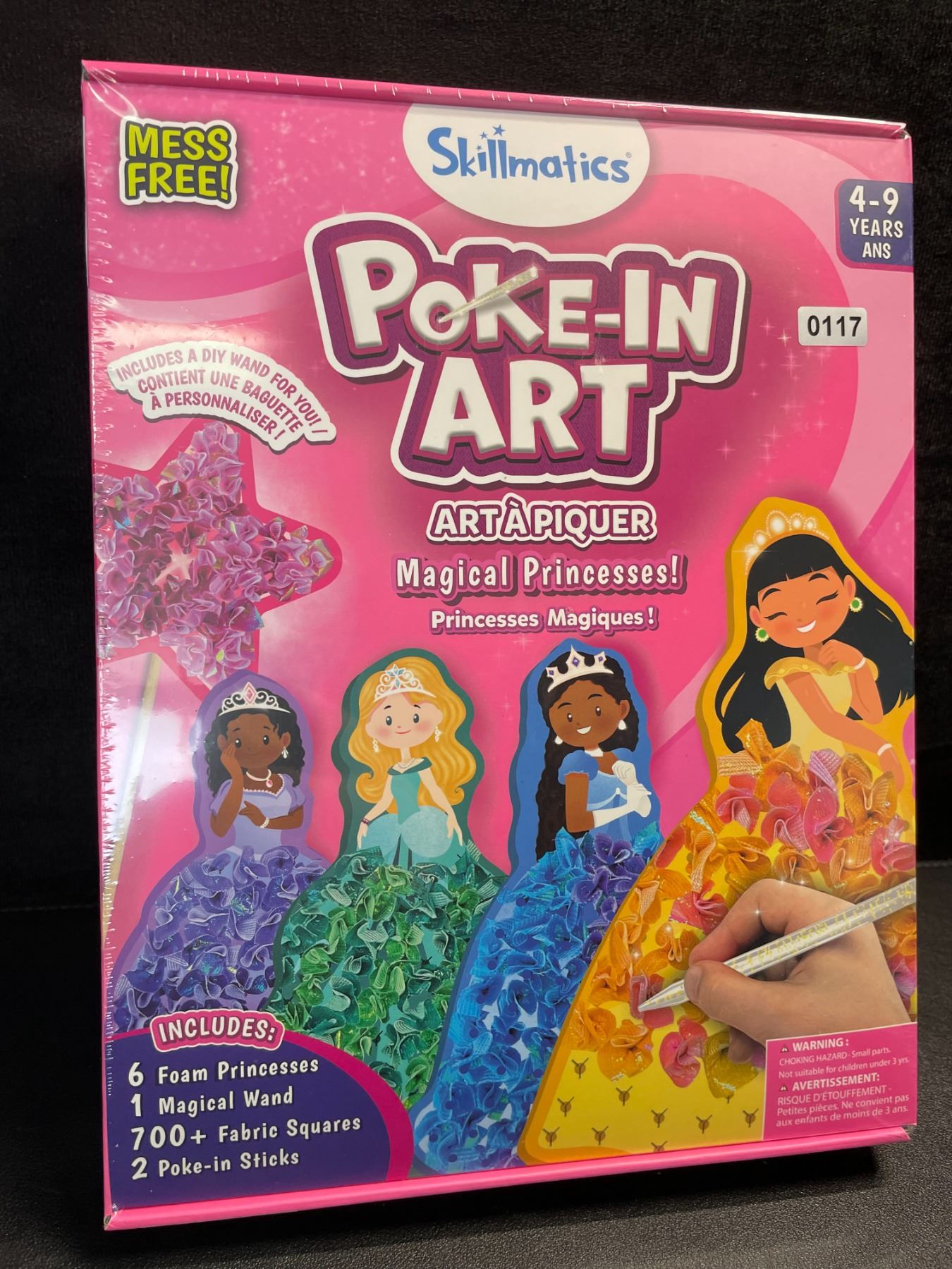 1 Skillmatics Poke-In Art Magical Princesses Activity Set; Mess-Free ...