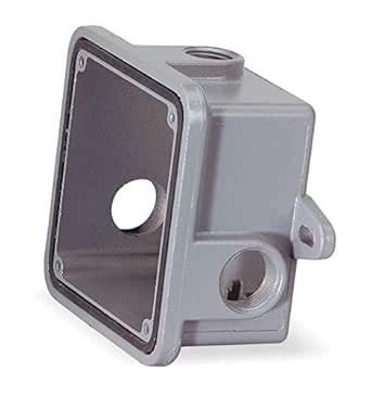Federal Signal Wb Weatherproof Back Box Housing Accessory Gray