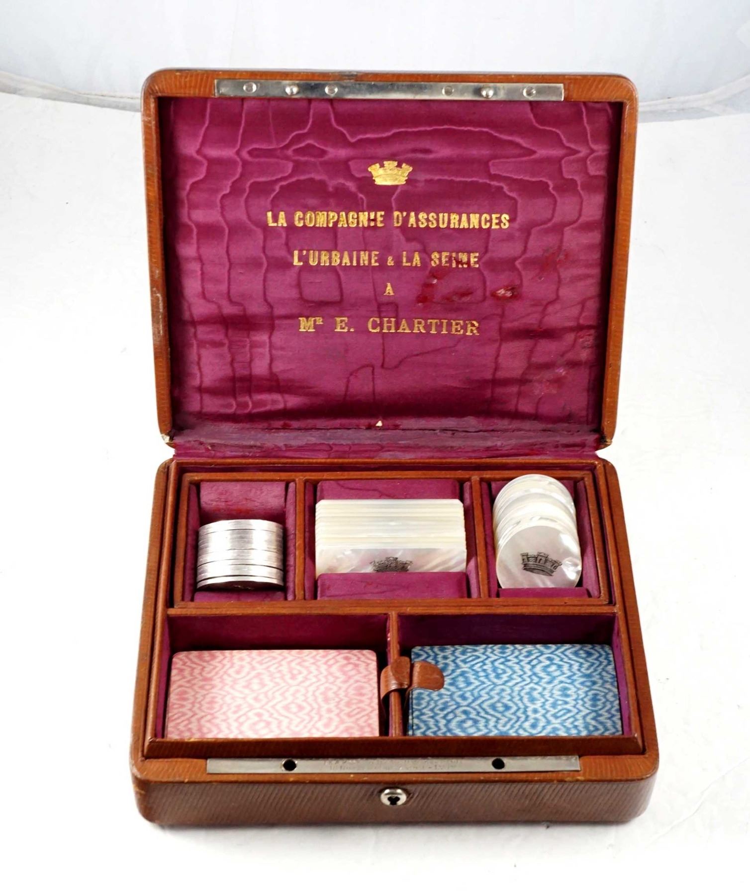 FRANCE - Insurance company "L'Urbaine et la Seine" complete box