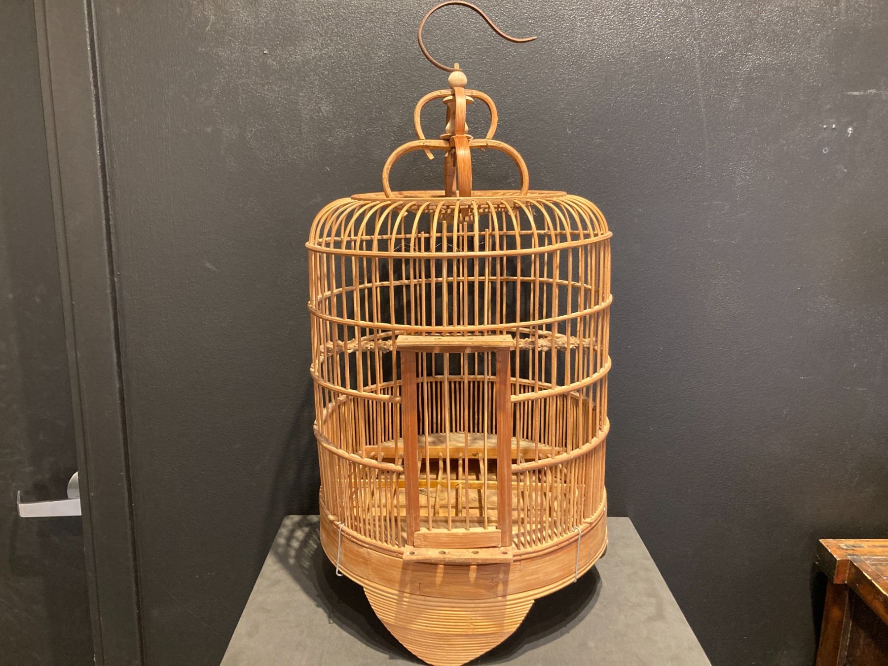 Vintage Bamboo Bird Cage