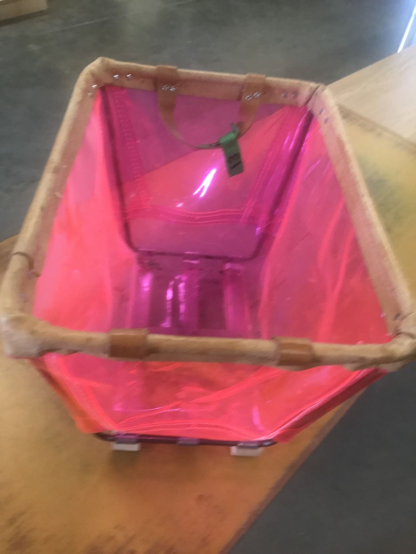 NEW: RECTANGULAR PLASTIC BIN