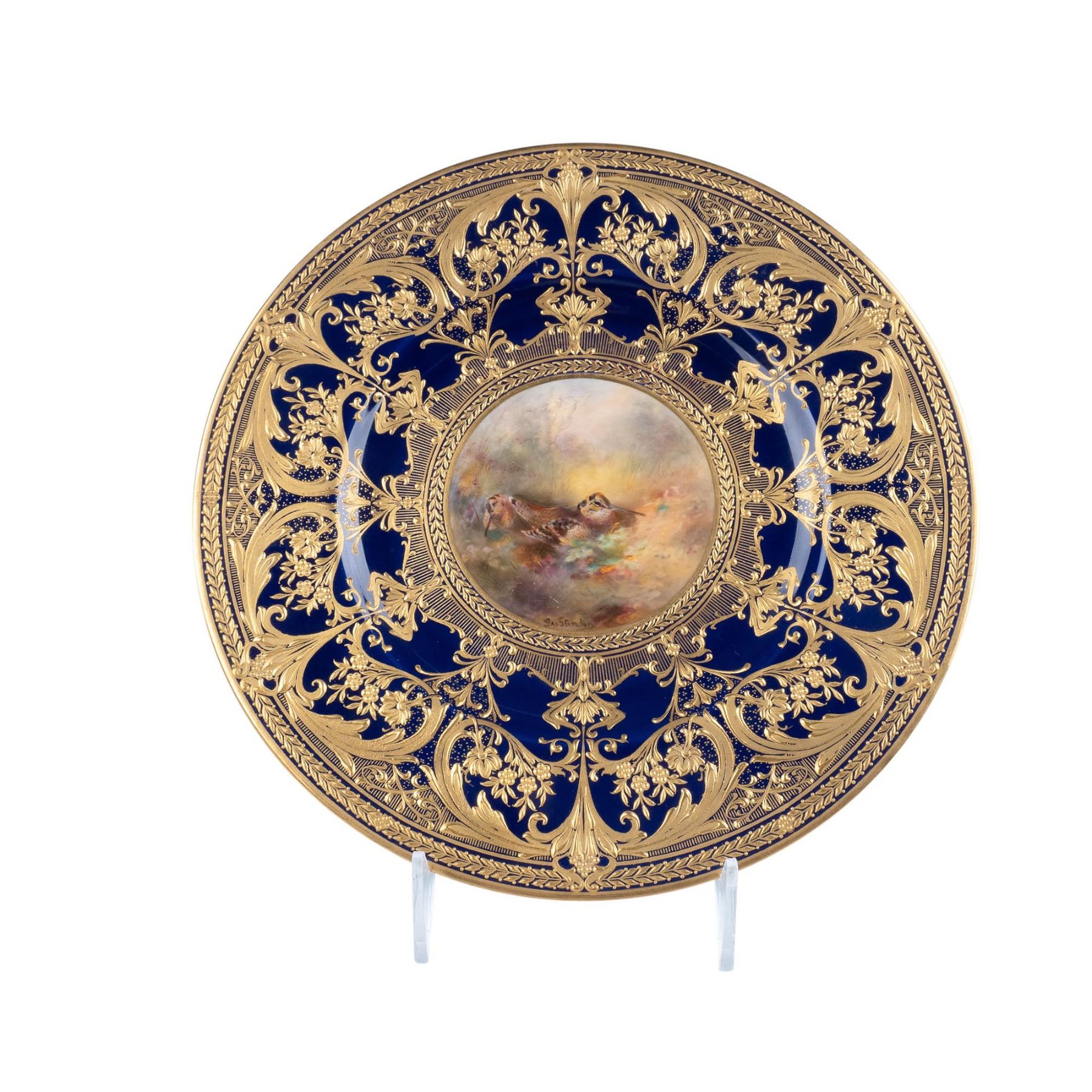 Royal Worcester Plate, Signed
