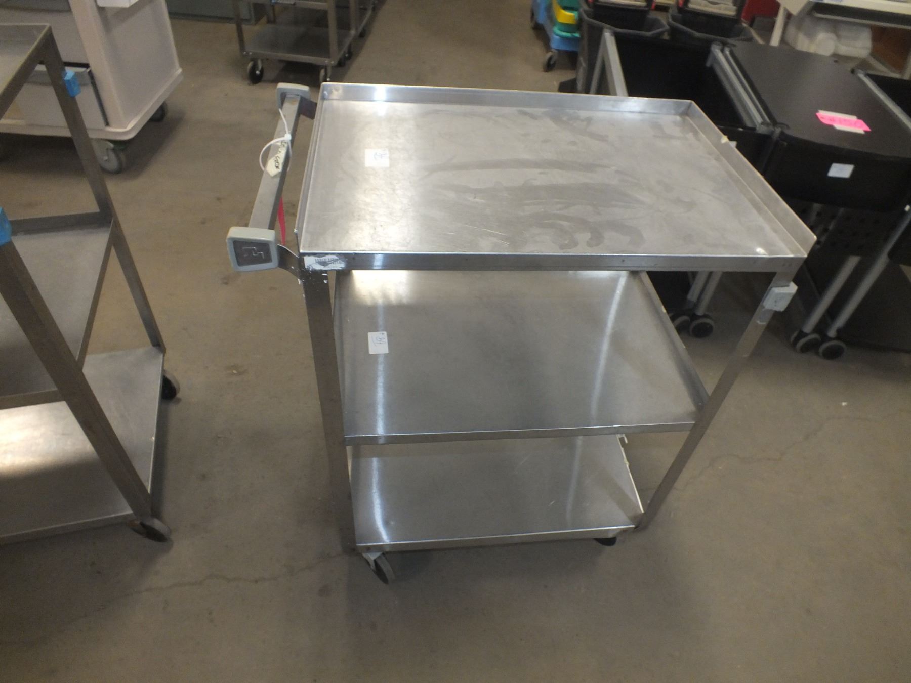 Stainless Steel Catering Cart on wheels