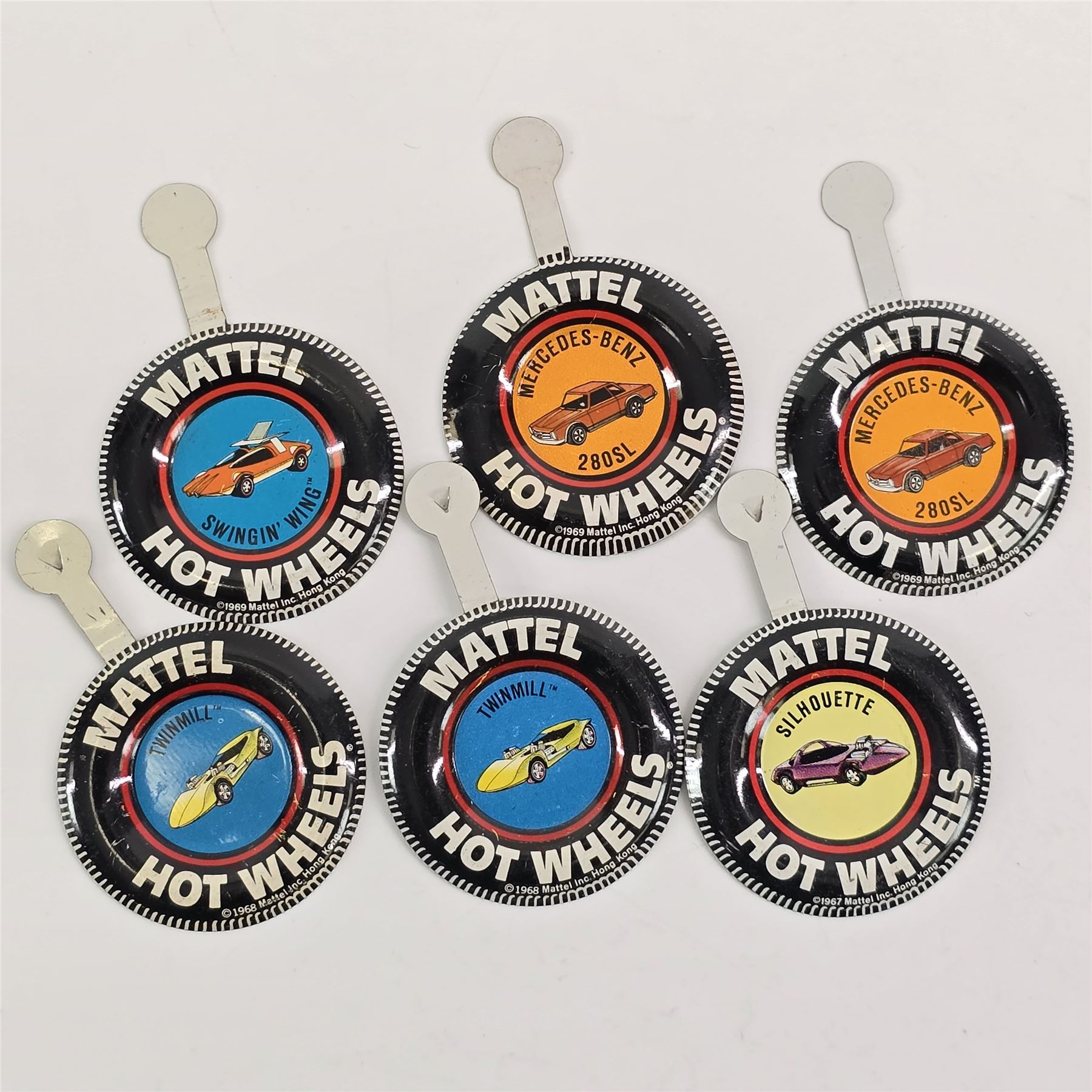 Hot Wheels Redline buttons