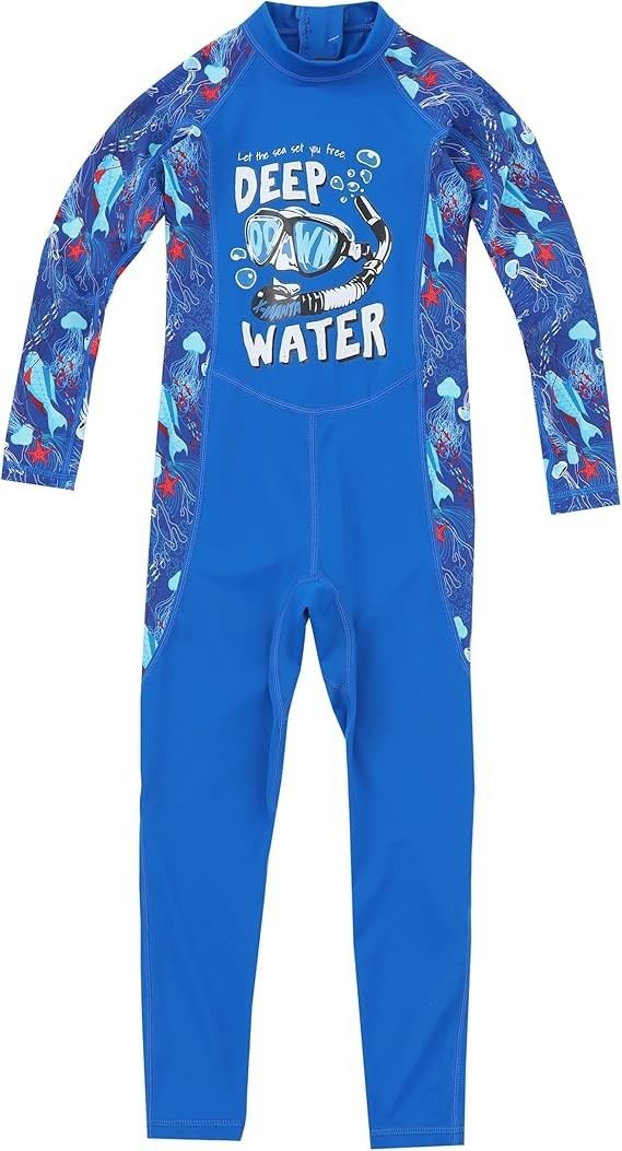 Dive Surf Boys Girls Full Body Rash Guard Bathing Suit Sun Protection ...