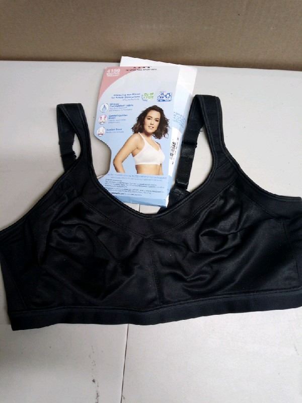 Playtex 18 Hour Bra Style Us4159 Black 42Dd