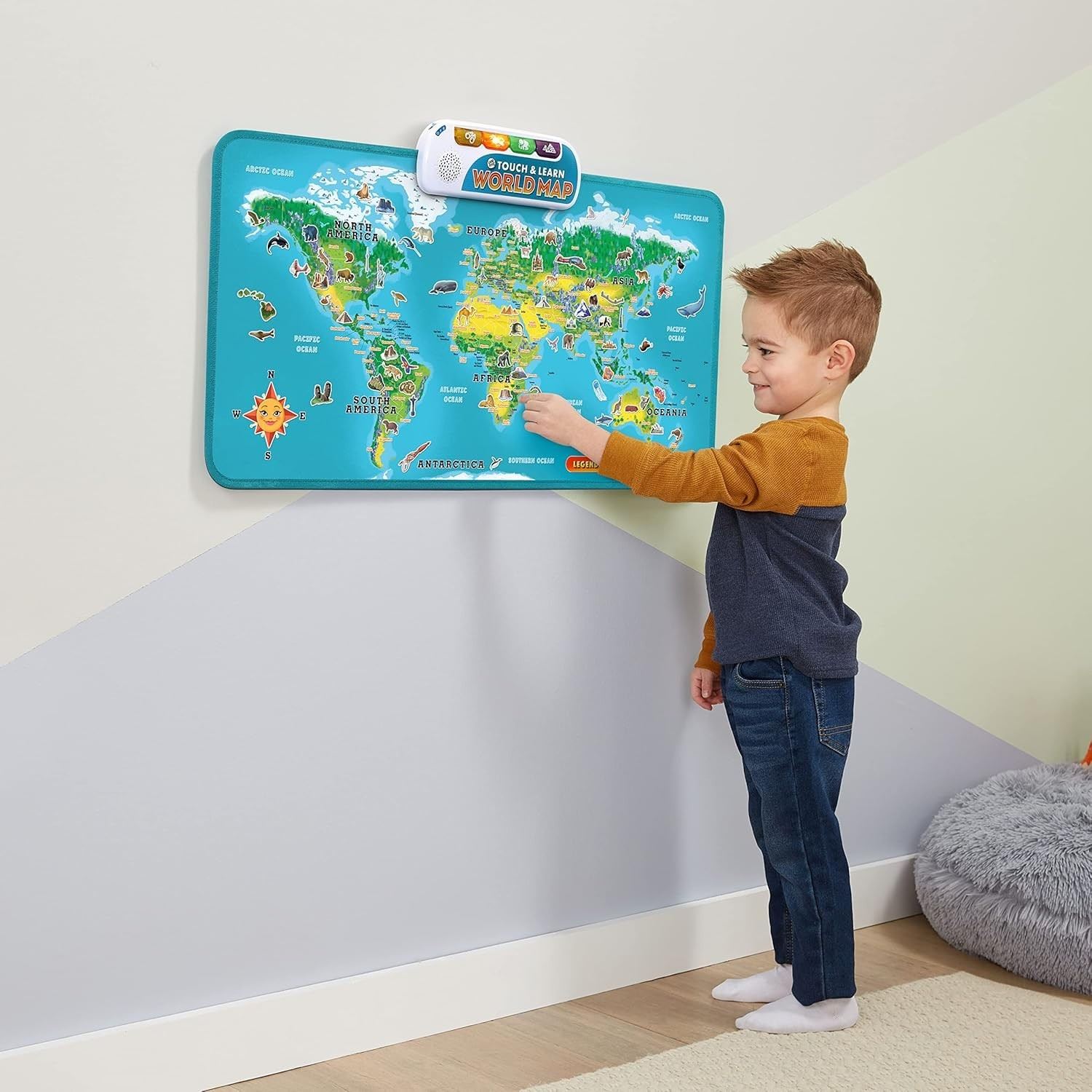 Leapfrog Touch Learn World Map English Version