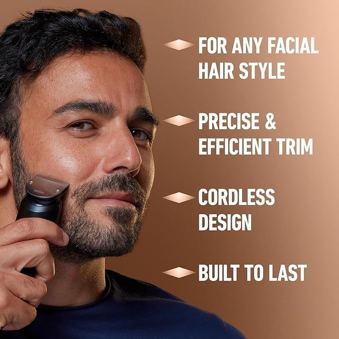 Gillette Beard Cordless Trimmer Pro With 40 Beard Length Settings In ...