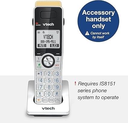 Vtech Is8101 Accessory Handset For Is8151 Phones With Super Long Range ...