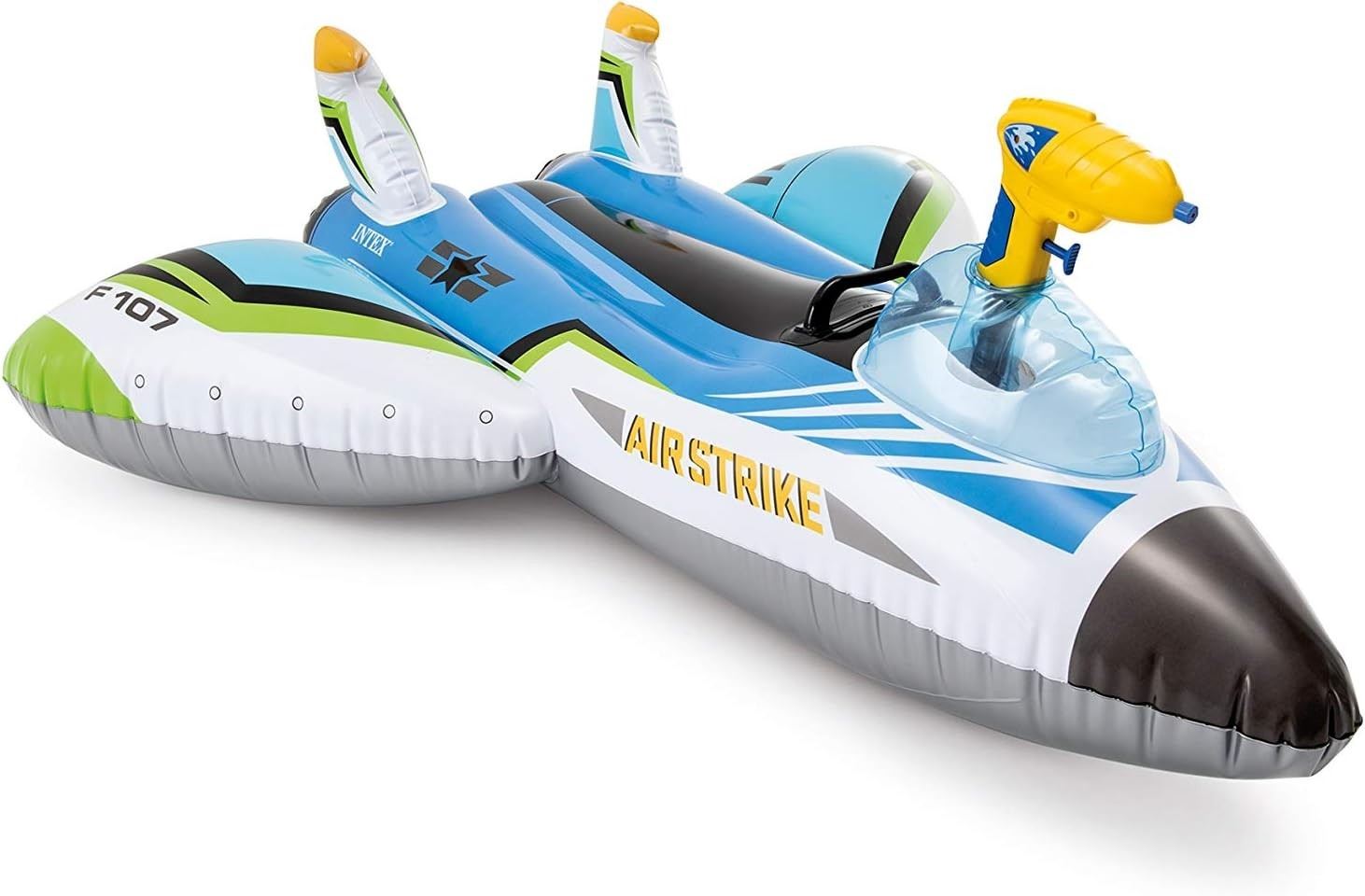 Intex Water Gun Plane Inflatable Pool Float Pool Toy For Kids Includes ...