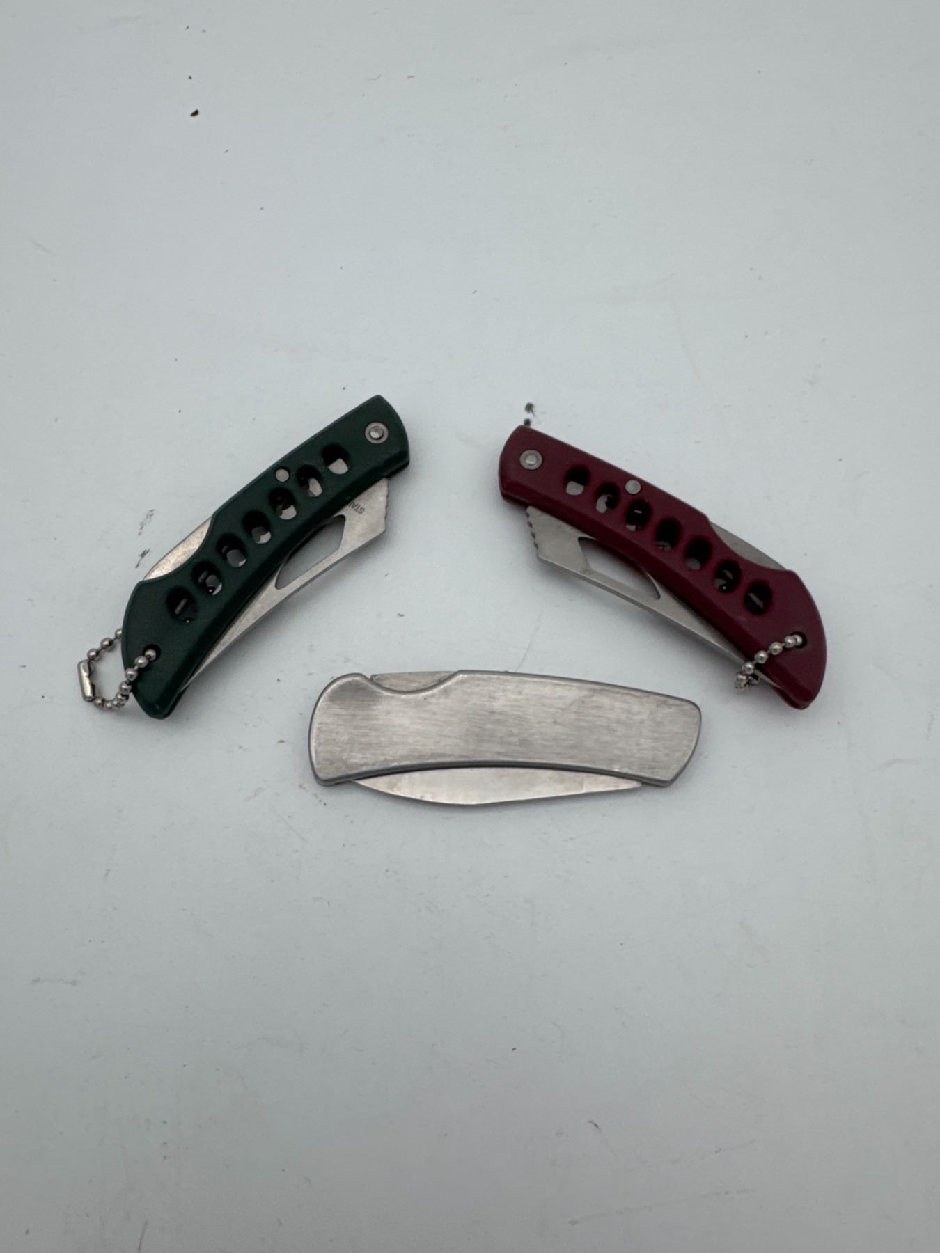 3 lock blade pocket knives