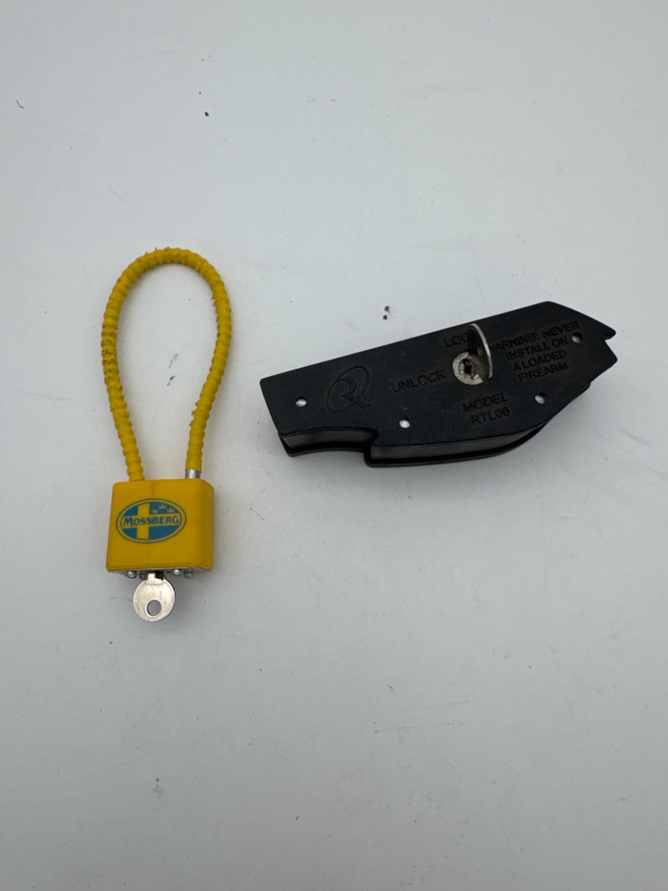 Remington trigger lock and cable lock