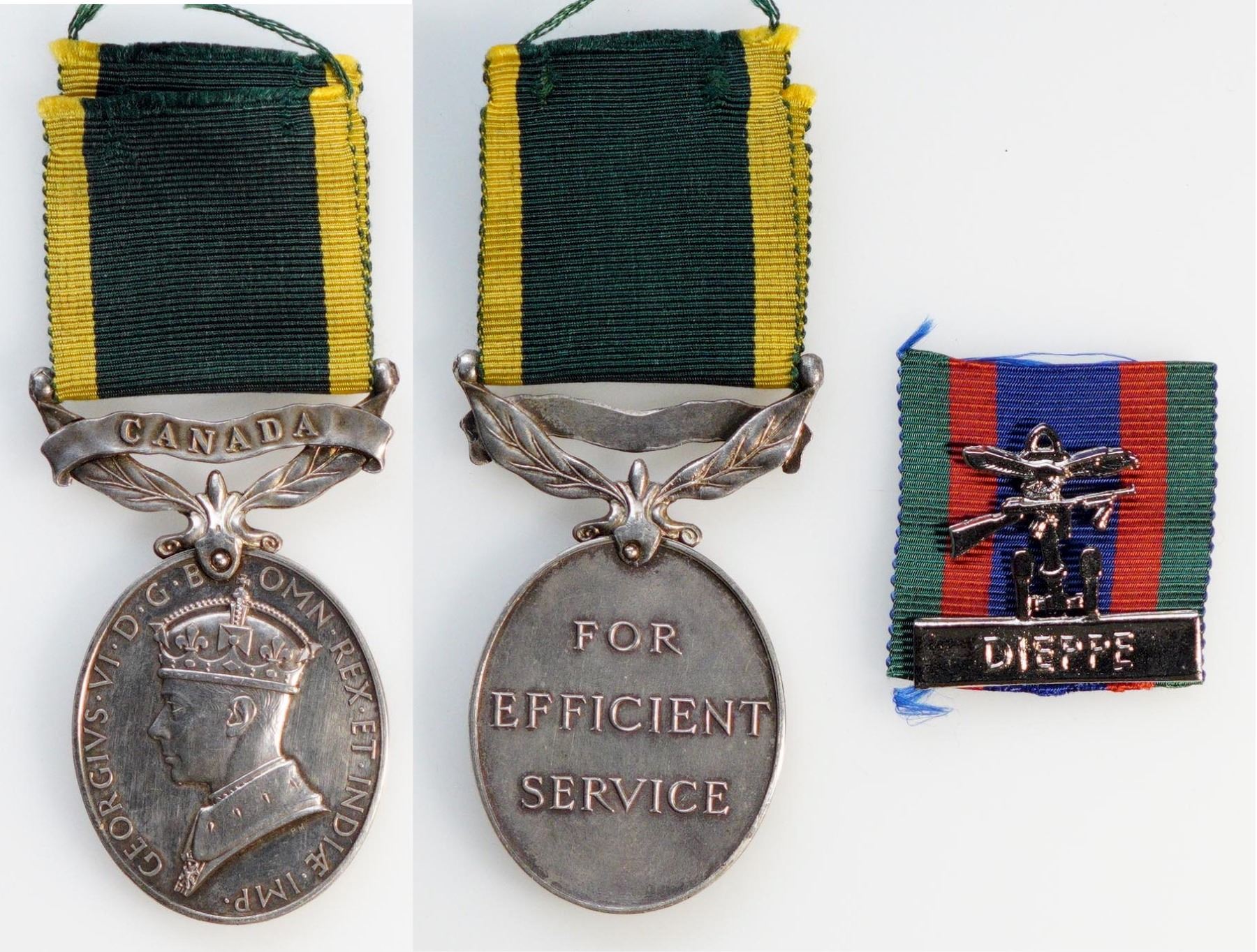 Militaria Medal; The Canadian Efficiency Medal to ''WO. CL.II (CSM) G ...