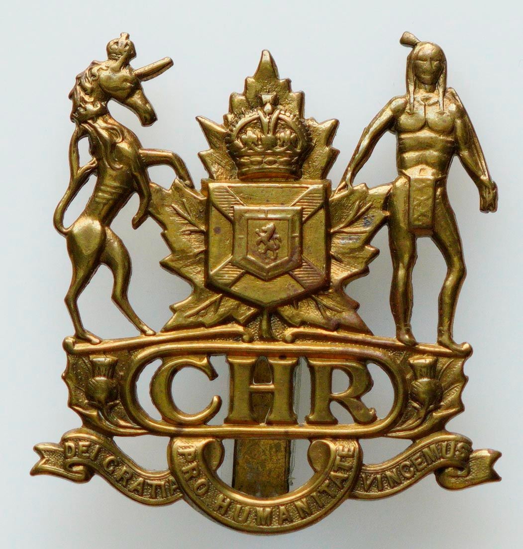 Militaria Insignia 1920-50; Colchester & Hants Regiment Cap Badge.